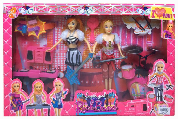 Đồ chơi Búp bê Siêu Sao nhạc Rock M8009A