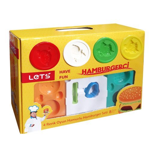 Đồ chơi đất nặn bánh Hamburger L8470
