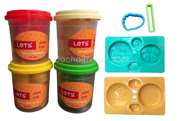 Đồ chơi đất nặn bánh Hamburger L8470