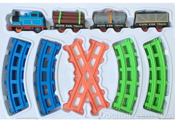 Đồ chơi Xe lửa Thomas Đoàn tàu chở than 233B-5