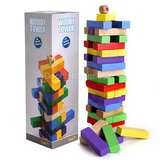 Đồ chơi rút gỗ Woody màu WD0029