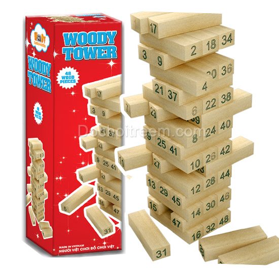 Đồ chơi rút gỗ Woody số WD0869