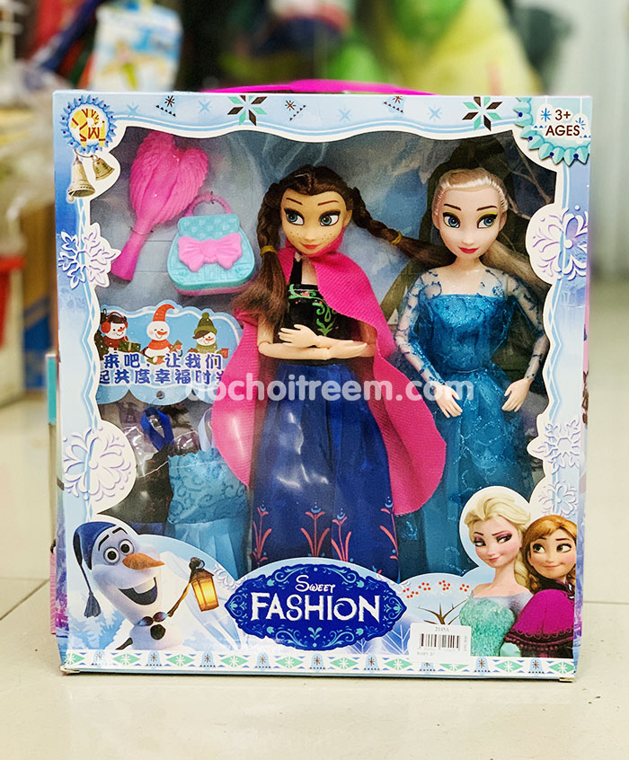 Búp bê elsa và anna 2045A