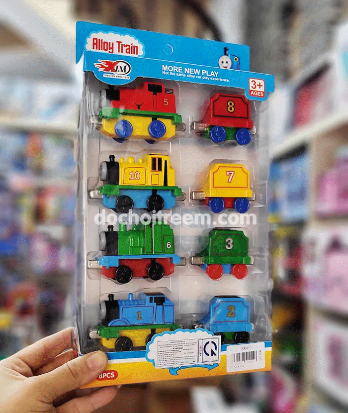 Xe lửa thomas 4 đầu tàu, 4 toa nam châm 83049